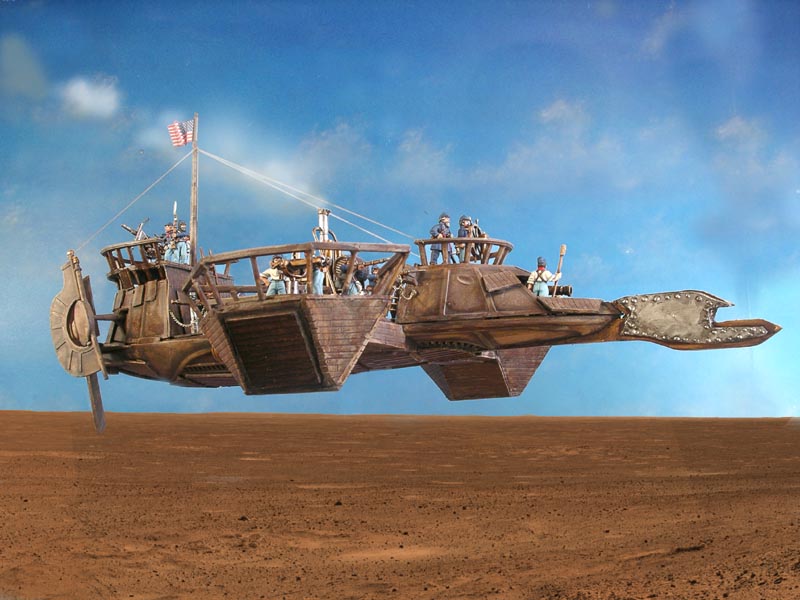 Cloudships of Mars - American Ship Ranger